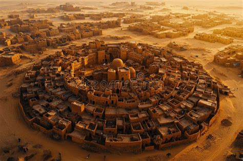 A Cultural Representation Of Marib Focusing On Its Historical Significance And Archaeological