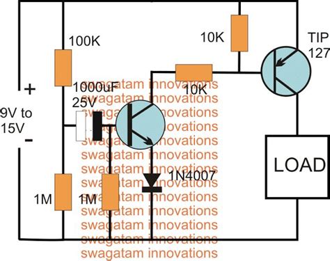 simple delay timer circuits explained homemade circuit projects