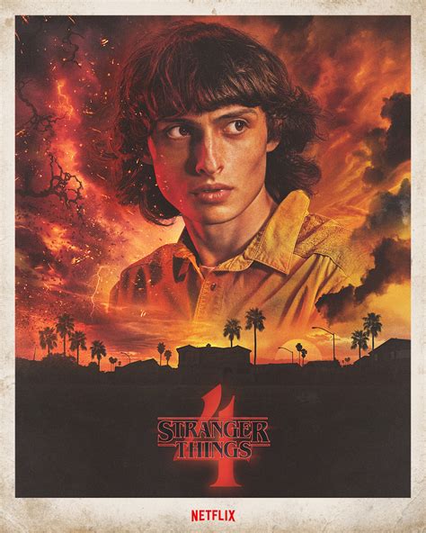 ‘stranger Things Releases Season 4 Character Posters Netflix Tudum