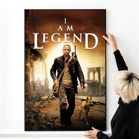 I Am Legend Movie Poster Etsy