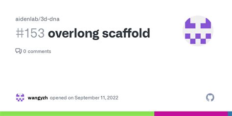 Overlong Scaffold · Issue 153 · Aidenlab3d Dna · Github
