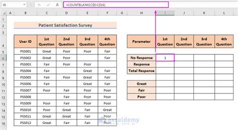 Survey Excel Template