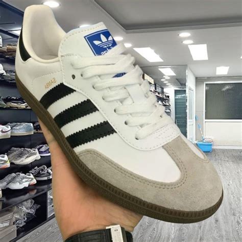 Giày Adidas Samba Classic White Giày Adidas Giày Samba Bản Cao Cấp