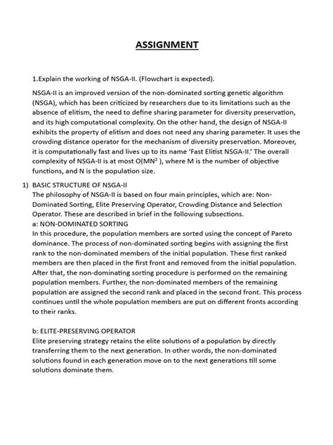 Evolutionary Assignment Pdf Mathematical Analysis Algorithms And Data Structures