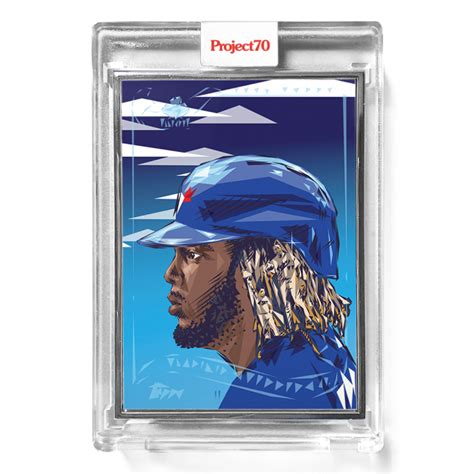 Topps Project70 Card 817 Vladimir Guerrero Jr By Naturel Artist Proof To 51