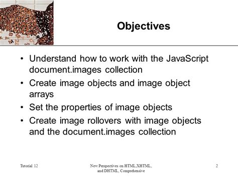 Xp Tutorial 12 New Perspectives On Html Xhtml And Dhtml