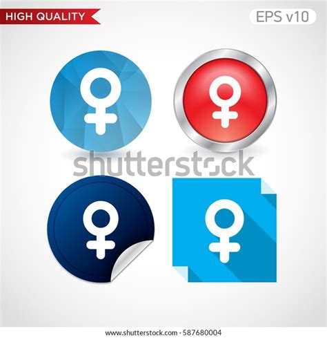 Sex Icon Button Sex Icon Modern Stock Vector Royalty Free 587680004