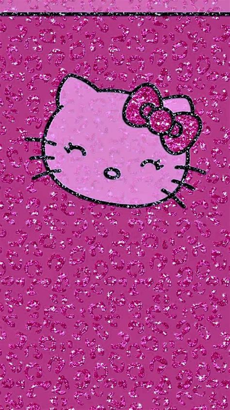 Картинка для рабочего стола каваи милый Hello Kitty котенок Кот маленький розовый