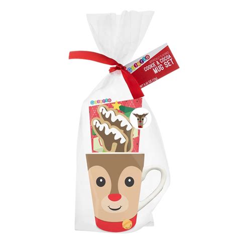 Galerie Reindeer Mug T Set Hot Cocoa And Cookies