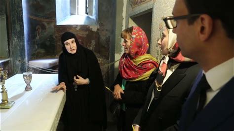 ნუნუკა თამაზაშვილი და ანიკო ლევაი ბოდბის წმინდა ნინოს სახელობის დედათა მონასტერში იმყოფებოდნენ