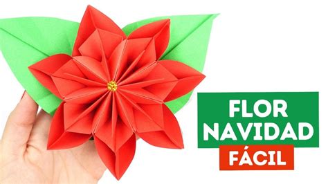 Cómo Hacer Flores De Papel Para Navidad ¡fácil Y Paso A Paso Youtube