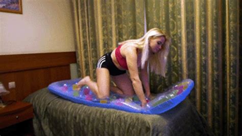 The Deflation Of The Inflatable Mattress In The Room Moscow Balloon Party Clips4sale