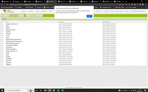 Bluetooth Conection Problem Fail Message In The Browser Bugs And