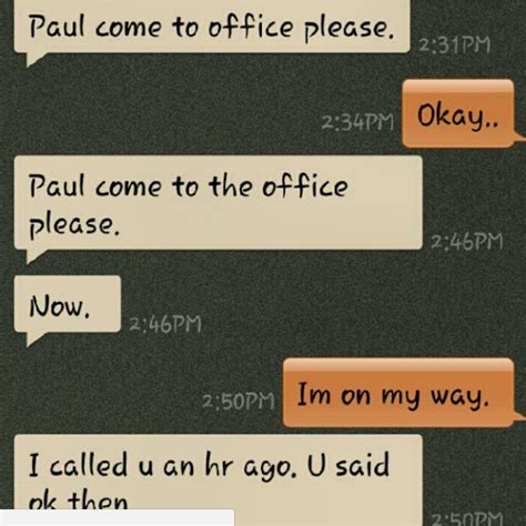 11 Hilariously Unprofessional Text Messages That People Have Received From Their Boss