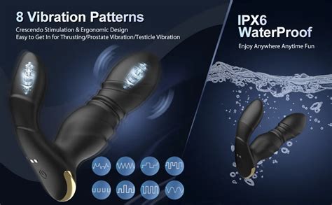 Sohimi Thrusting And Vibrating Prostate Massager Remote Control 8