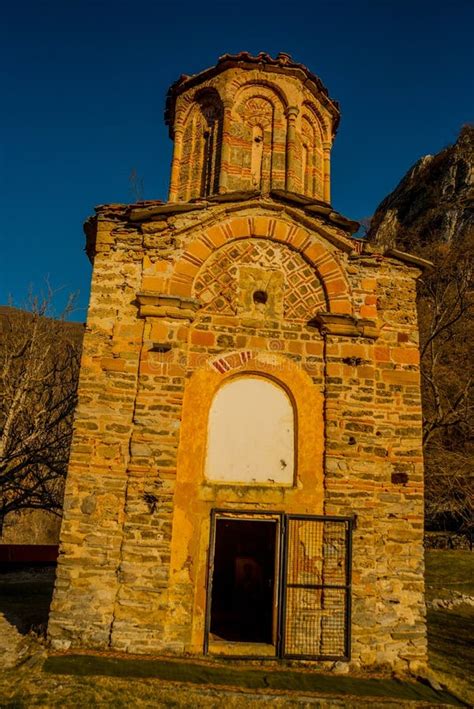 Matka Canyon Skopje Region North Macedonia The Old Monastery Of St