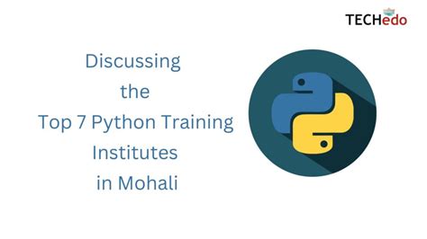 Top Python Training Institutes In Mohali Course Fees In Chandigarh