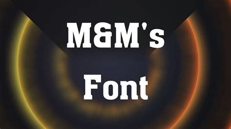Mandms Font Free Download