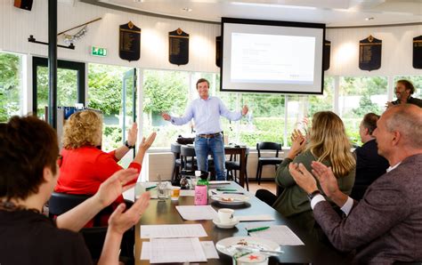 Business Open Ontspannend Netwerken Door Ondernemers Met Een Hoog