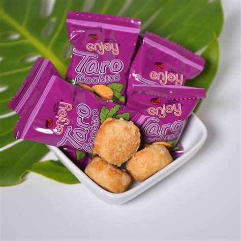 Taro Cookies 177 Oz Enjoy Snacks
