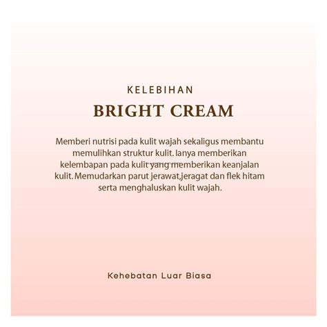 Deeja Cosmetic Bright Cream 4gm
