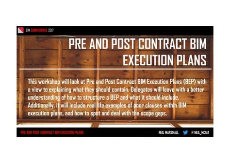 What Is Bim Execution Plan Why Is It Important Ppt