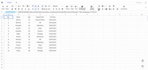 Use Data Reference In Sheets
