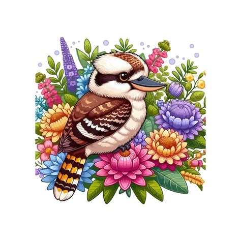 Premium Vector Kookaburra Cartoon Vector Style