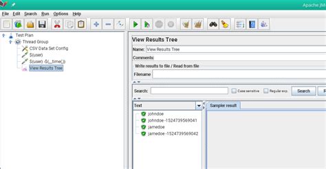 With Jmeter How Can We Create Users Using Csv File If The User