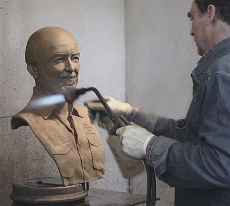 Ed Hedrick Bronze Bust The Father Of Frisbee And Disc Golf Ed Hedrick