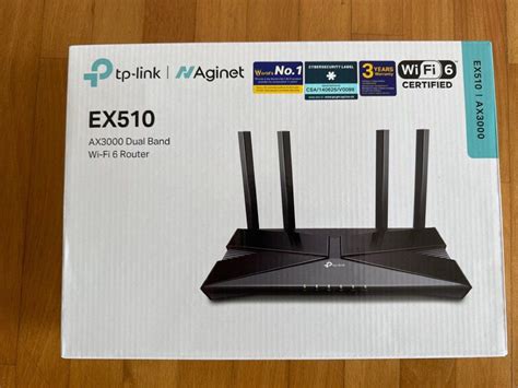 TP Link EX WiFi Router AX Dual Band Computers Tech Parts Accessories Networking