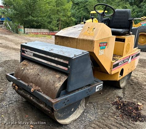 1999 Stone Wolfpac 4000 Double Drum Vibratory Roller In Leavenworth Ks