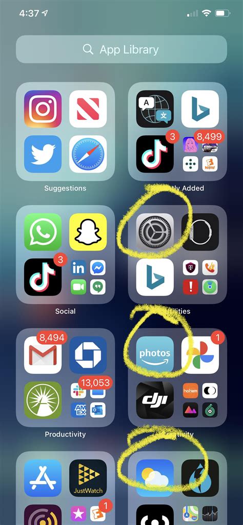[bug] tapping on the top left icon in 2nd column of app library is