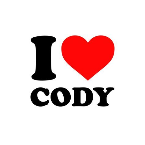 I ️ Cody Sticker Do I Love Him Instagram Funny Best Youtubers