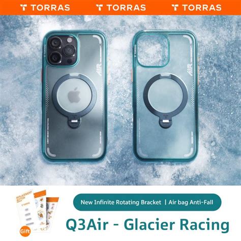 Promo Torras Casing 360° Ostand Q3 Air Untuk Iphone 16 Pro Max Magsafe