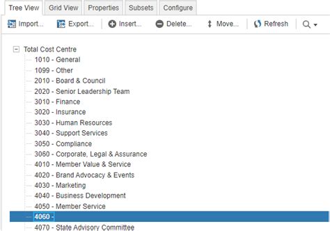 I Need To Add New Item To Tree View General List — Anaplan Community