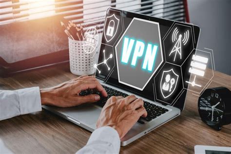 Premium Photo Vpn Virtual Private Network Protocol Concept Man Hand