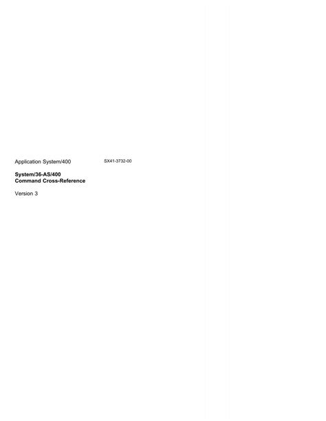 System 36 Ocl Commands