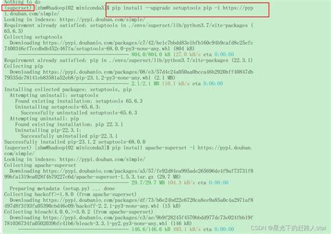 常见的bug 5、在安装superset时候报错，command “python Setuppy Egginfo“ Failed