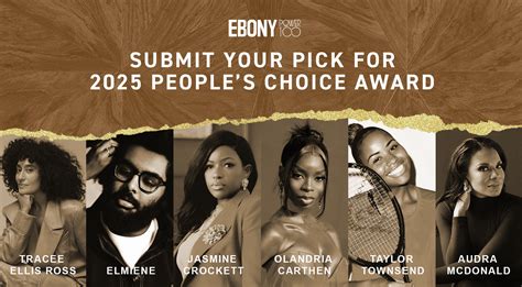 Cast Your Pick For The Ebony Power 100 Peoples Choice Award