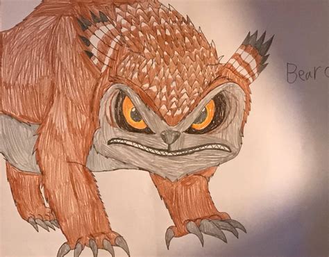 Bear Owl Rl Drawing By Johnv2004 On Deviantart