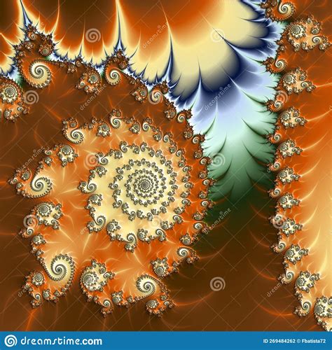 Fractal Complex Color Mandelbrot Set Detail Digital Artwork For