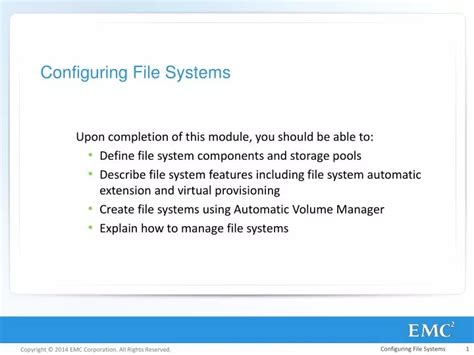PPT Configuring File Systems PowerPoint Presentation Free Download ID 2513637