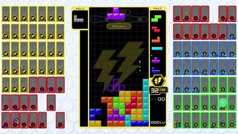 My Dt Cannon Sends 7 Lines In Tetris 99 Teams Youtube
