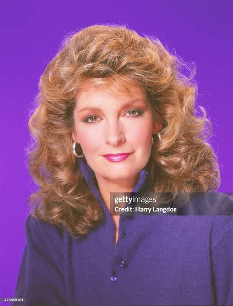 Actress Deidre Hall Poses For A Portrait In 1987 In Los Angeles