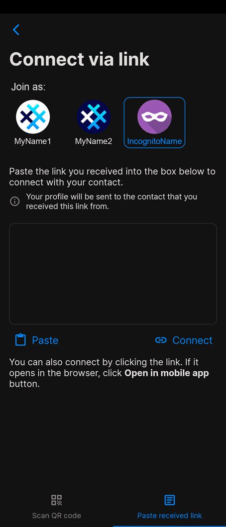 Simplifying Incognito Issue 1678 Simplex Chat Simplex Chat GitHub