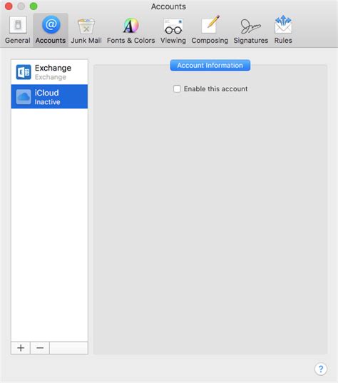 Configure Mac Mail For Exchange Exchange Setup For Mac
