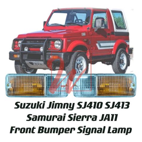 Suzuki Jimny Sierra Samurai Sj410 Sj413 Ja11 Front Bumper Signal Lamp