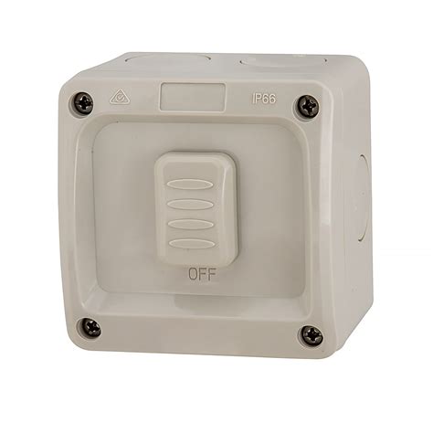 Weatherproof Single Switch 2 Way 20A 1 Pole IP66 Electrical Accessories Wholesaler RET
