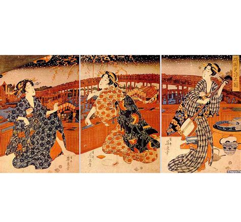 和式风情：日本浮世绘作品欣赏 艺术收藏 人民网